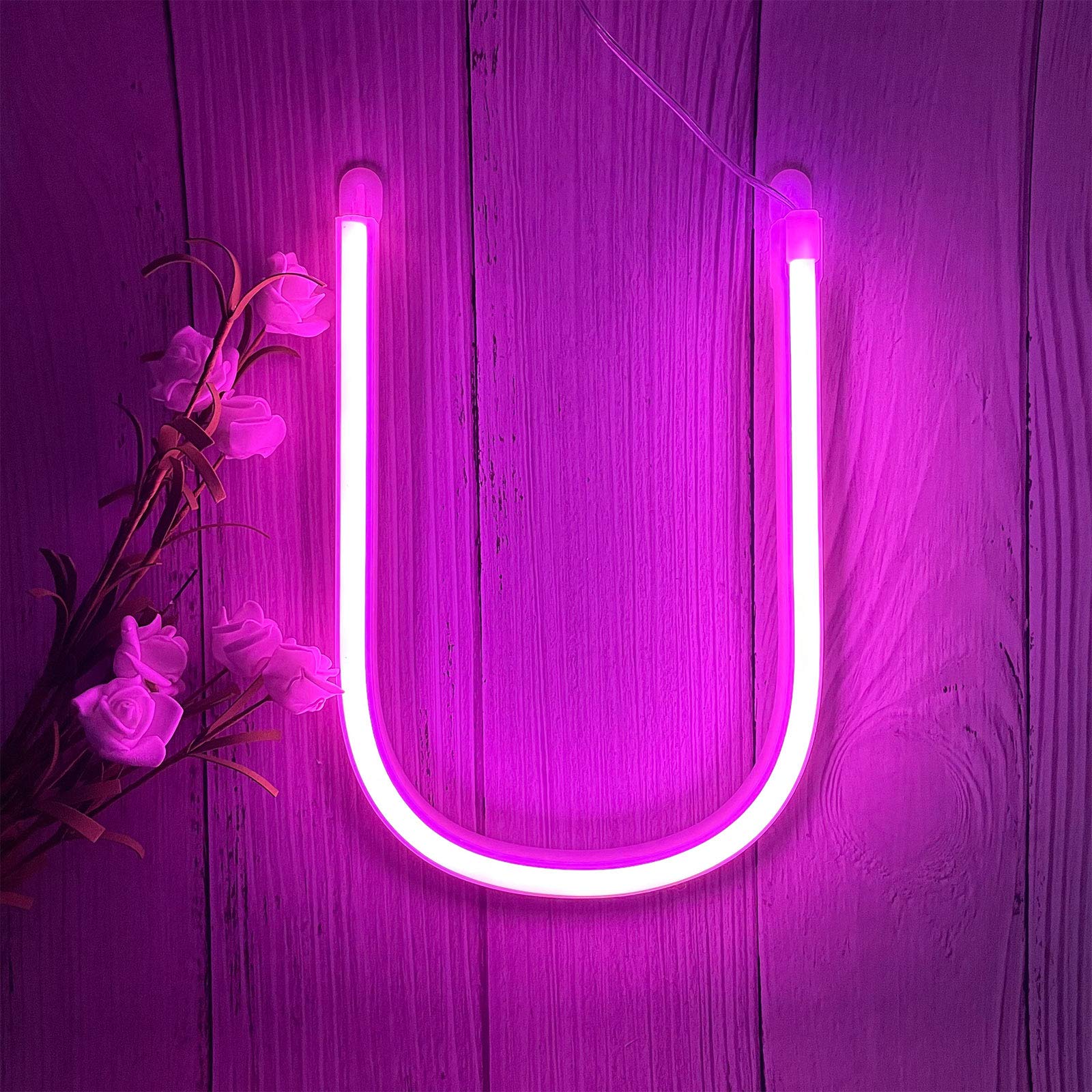 The Letter U In Pink