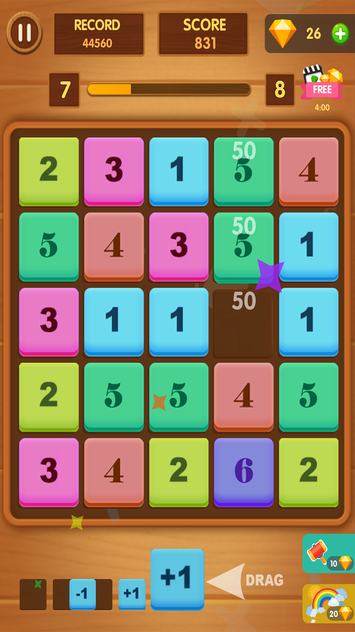 Raise Up - Merge Numbers :Increase - Merge Blocks - App on Amazon Appstore