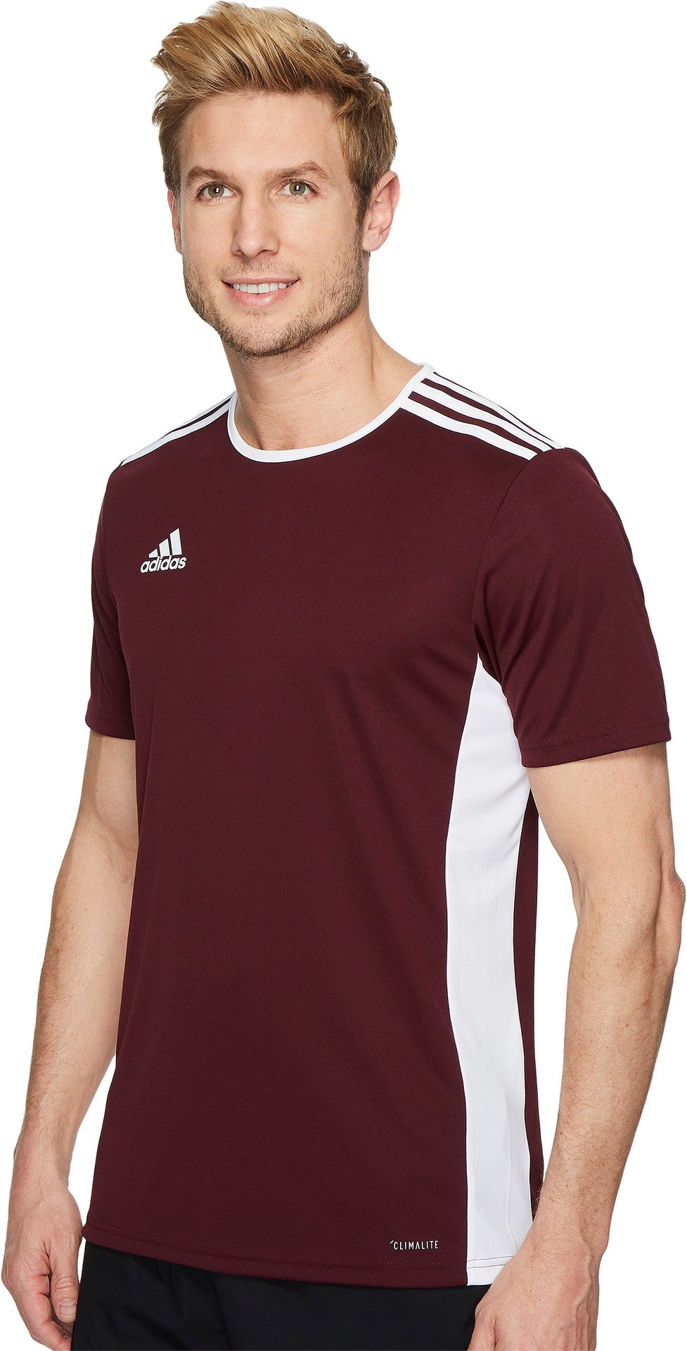 Snapklik.com : Adidas Mens Entrada 18 Soccer Jersey