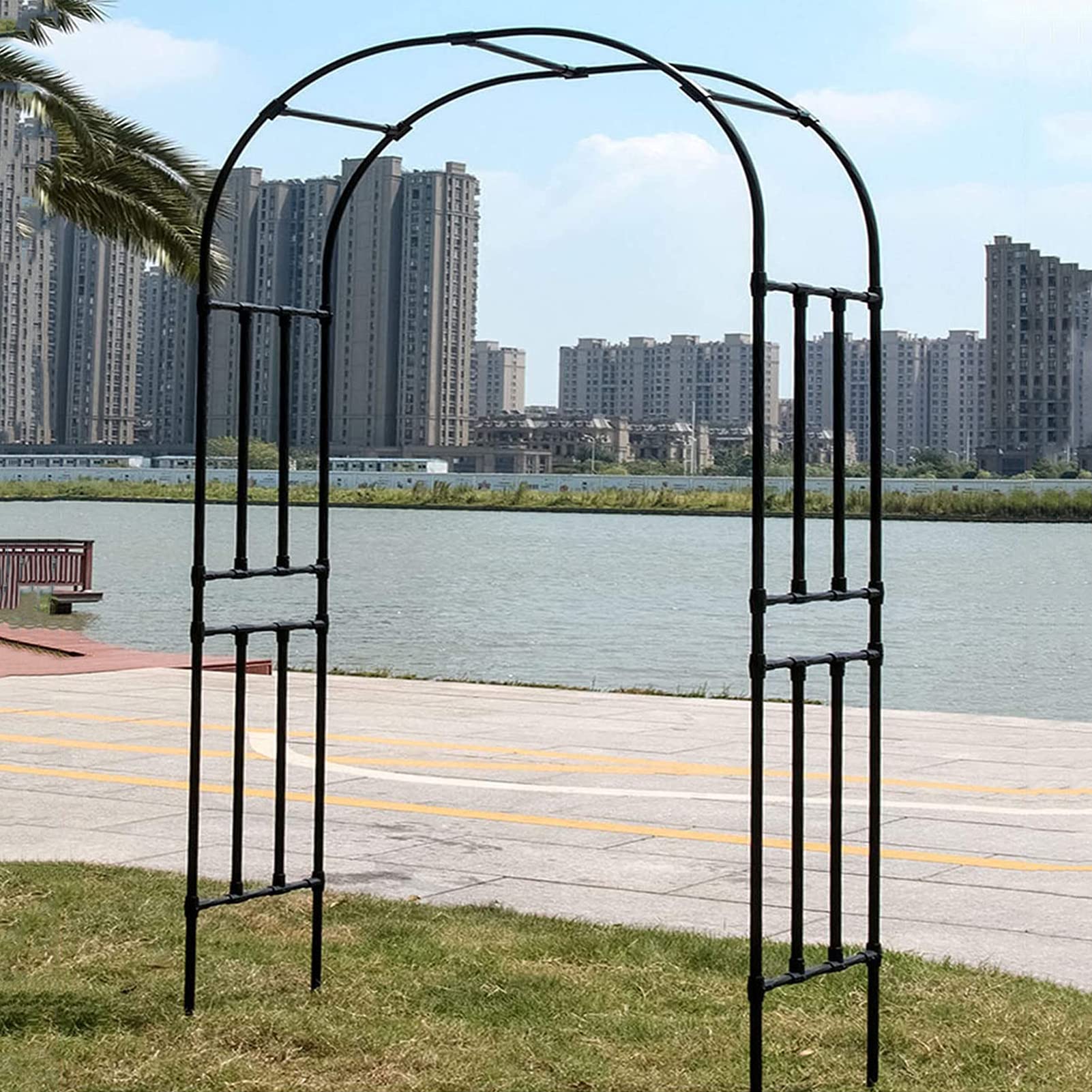 Pipe Driveway Archways WLED Driveway Arches