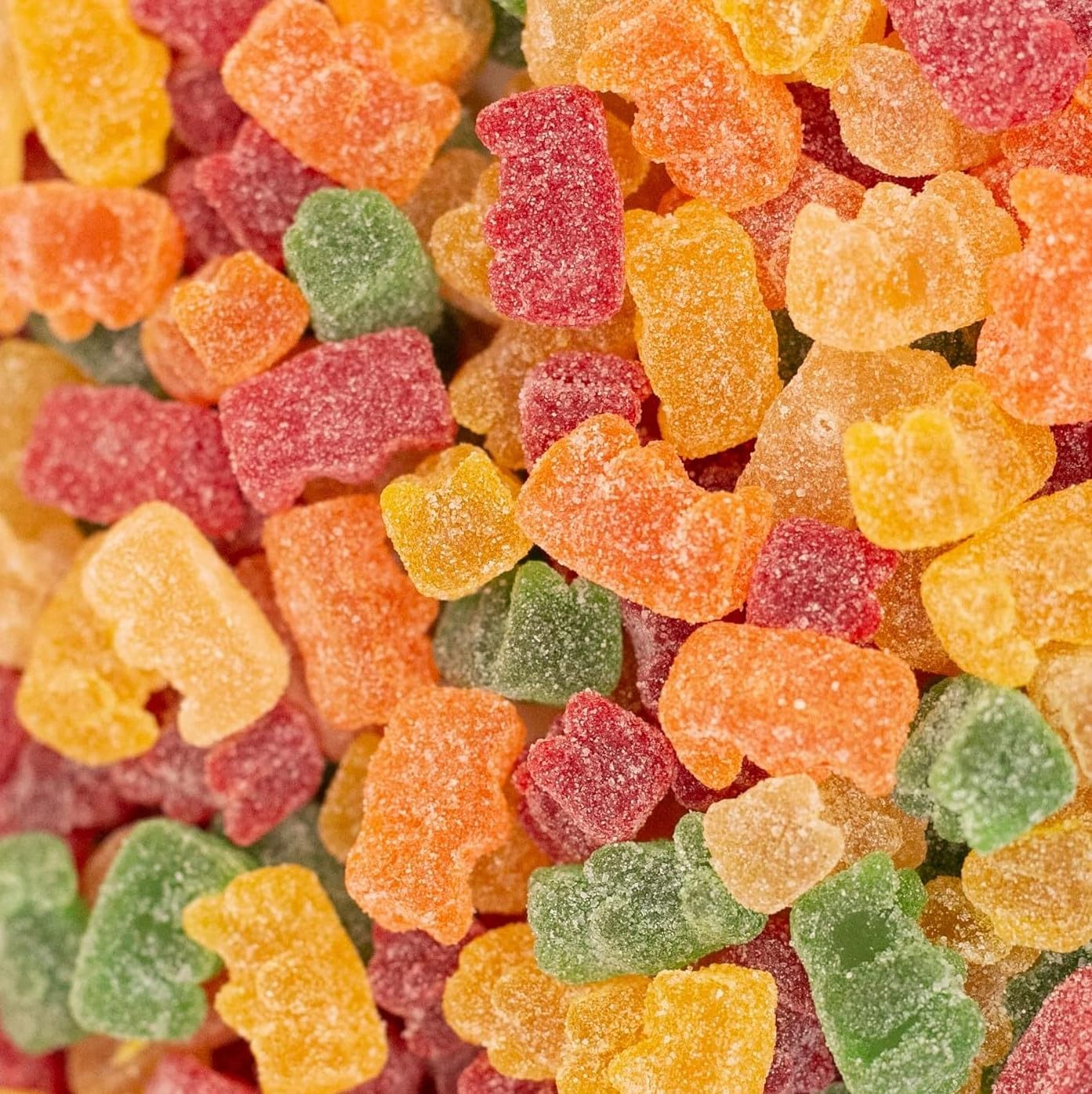 Amazon.com : SweetGlob Yummy Fun Gummy Bears (Aqua Sour, 2 Pound ...