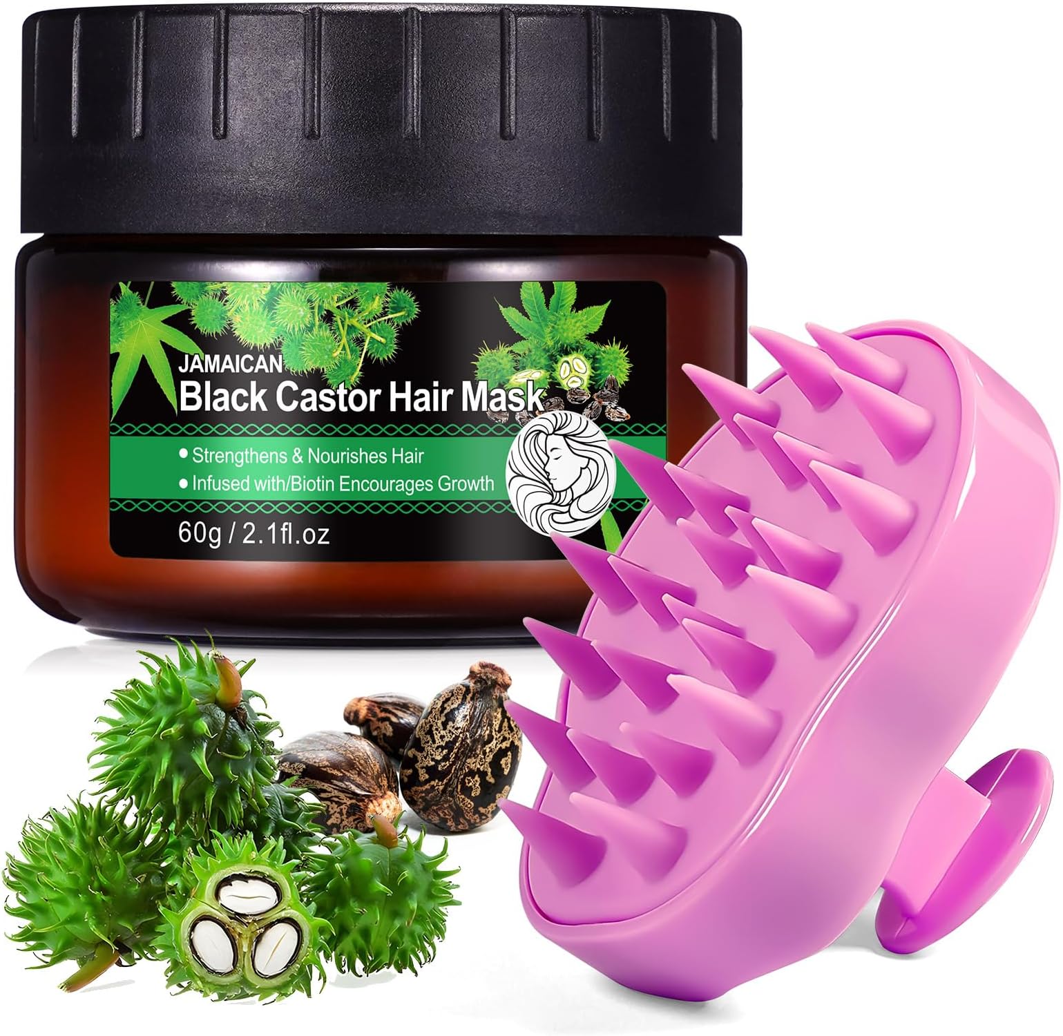 Amazon.com: The Body Shop Jamaican Black Castor Oil Hair Mask ...