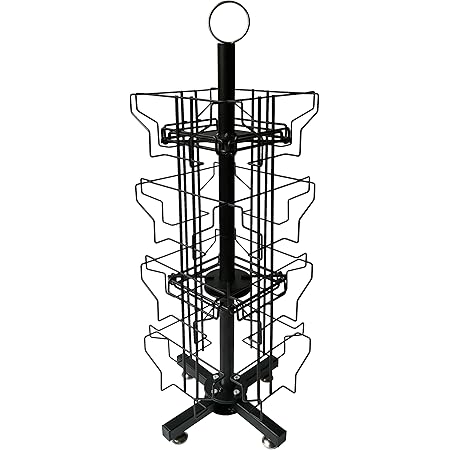 Amazon.com : Fixtrue Displays Rotating Greeting Card Display w/Sign ...