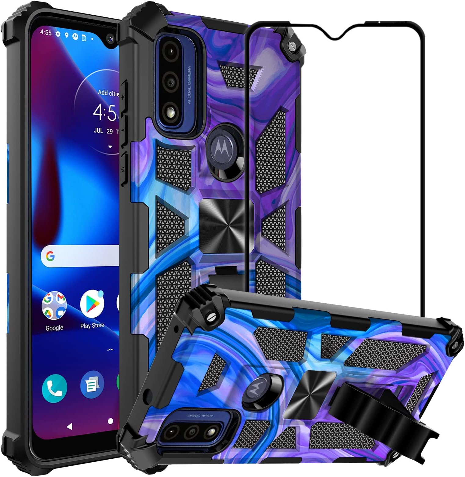 Amazon.com: Ailiber Compatible with Motorola Moto G Pure Case, Moto G ...