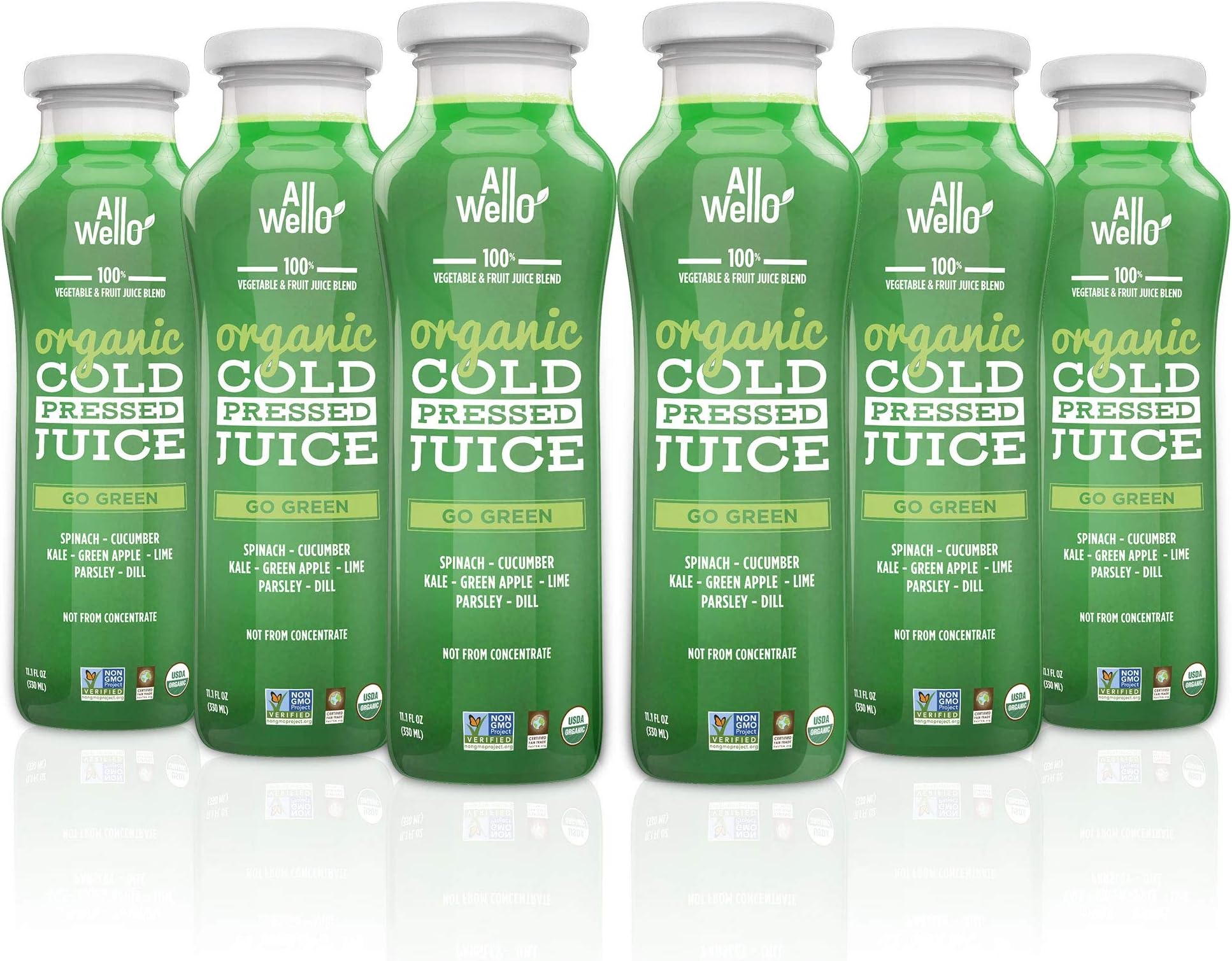 Amazon.com : 7-Select Organic Cold Pressed Juice - Variety Pack (14 Oz ...