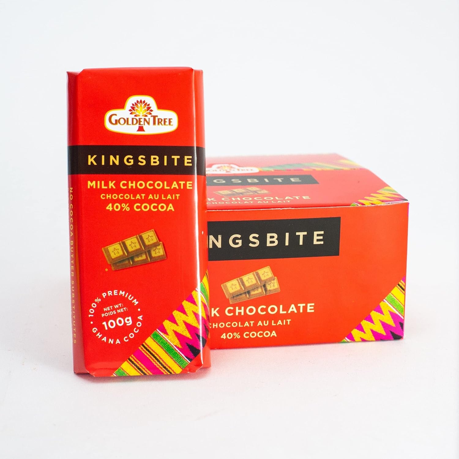 Amazon.com : Kingsbite Milk Chocolate Bar - Pack of 10 : Everything Else
