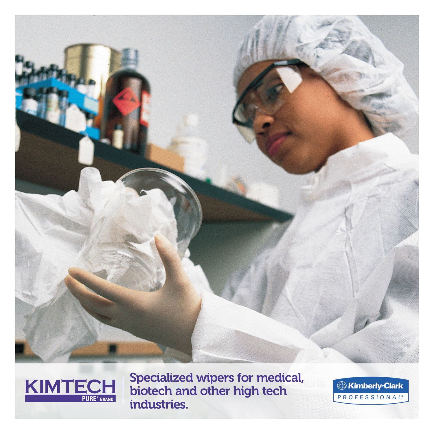 Kimwipes Kimtech Kim Wipes Kimberly-Clark Kimtech 33330 Pure Disposable ...