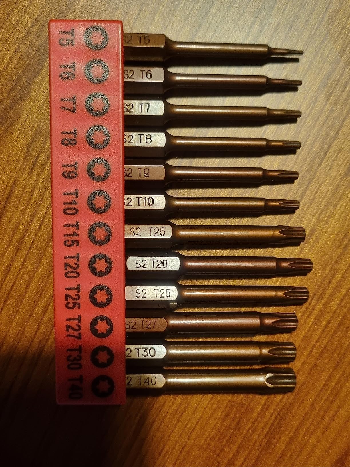 SEDY 24-Piece Security Torx Bit Set, Tamper Resistant Torx Bit Set ...