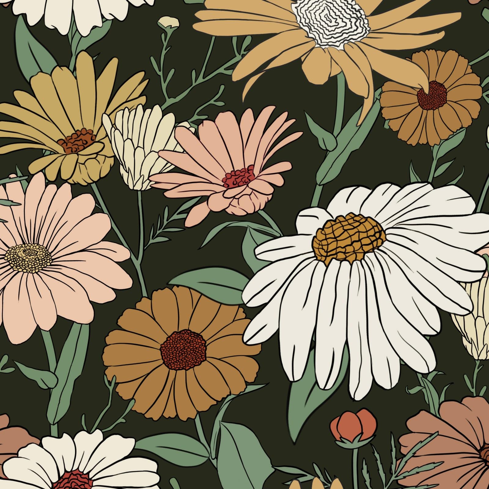 Vintage Daisy Flower Photography