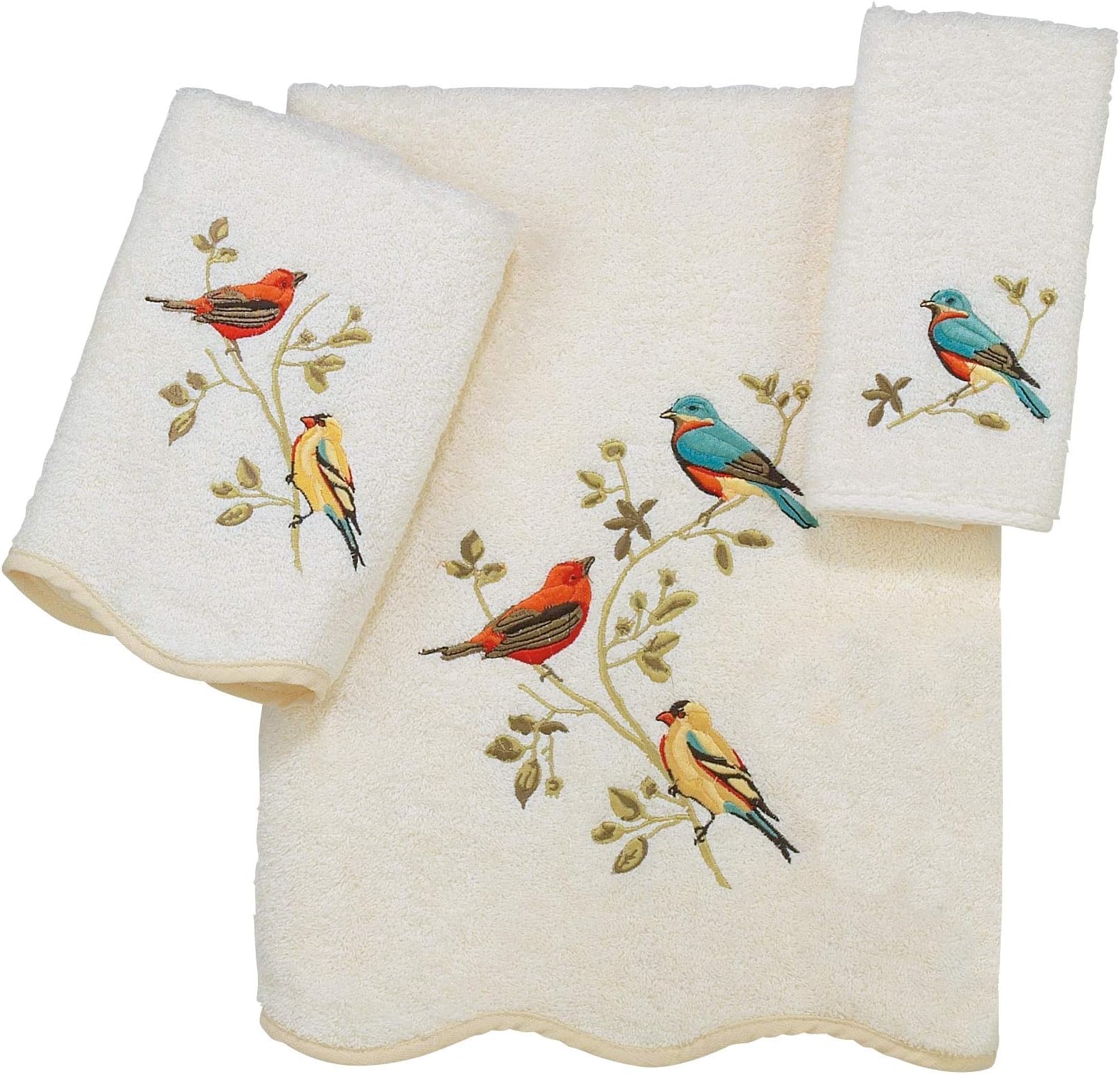 Amazon.com: Avanti Linens - Bath Towel, Soft & Absorbent Cotton, Nature ...