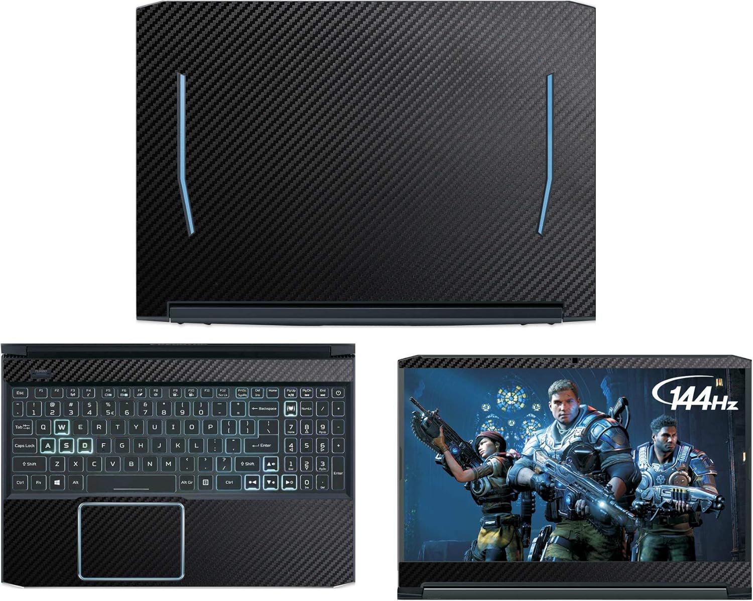 Amazon.com: Decalrus - Protective Decal for Acer Predator Helios 300 ...