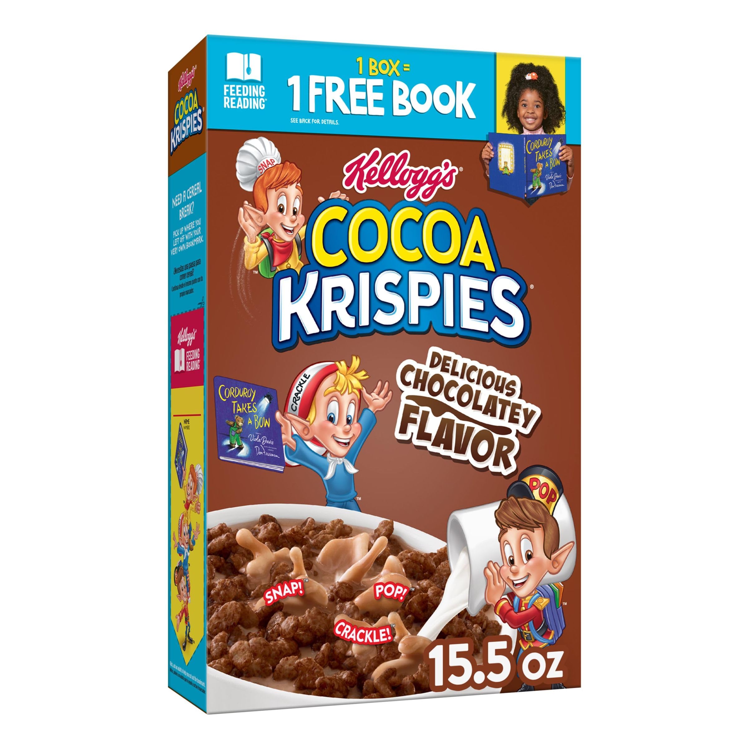Buy Kellogg's Cocoa Krispies Breakfast Cereal, Kids Snacks, Rice ...