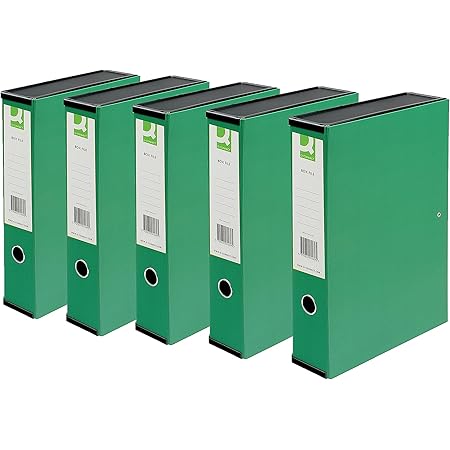 5 Star Office Box File Lock Spring with Ring Pull and Catch 75mm Spine ...