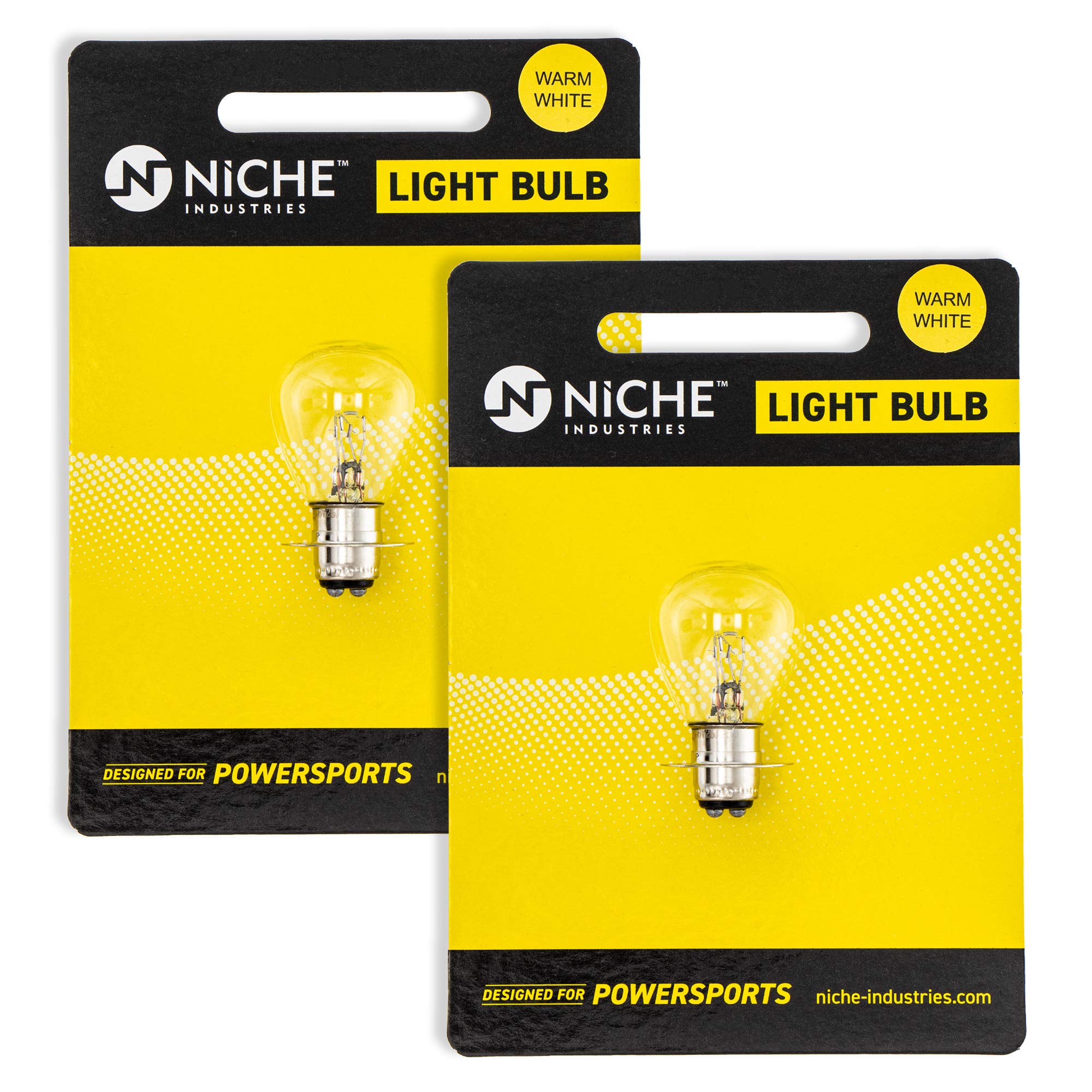 Amazon.com: NICHE Headlight Bulb High/Low Beams for 1969, 1975-1976 ...