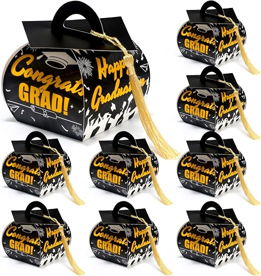 Amazon.com: COTOPHER 36 Pcs Graduation Cap Gift Boxes with Tassel ...