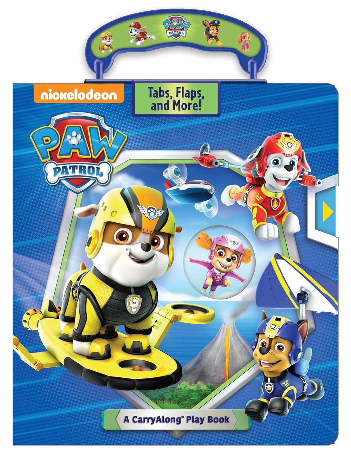 Amazon.com: Nickelodeon PAW Patrol: A CarryAlong Play Book (1) (Carry ...