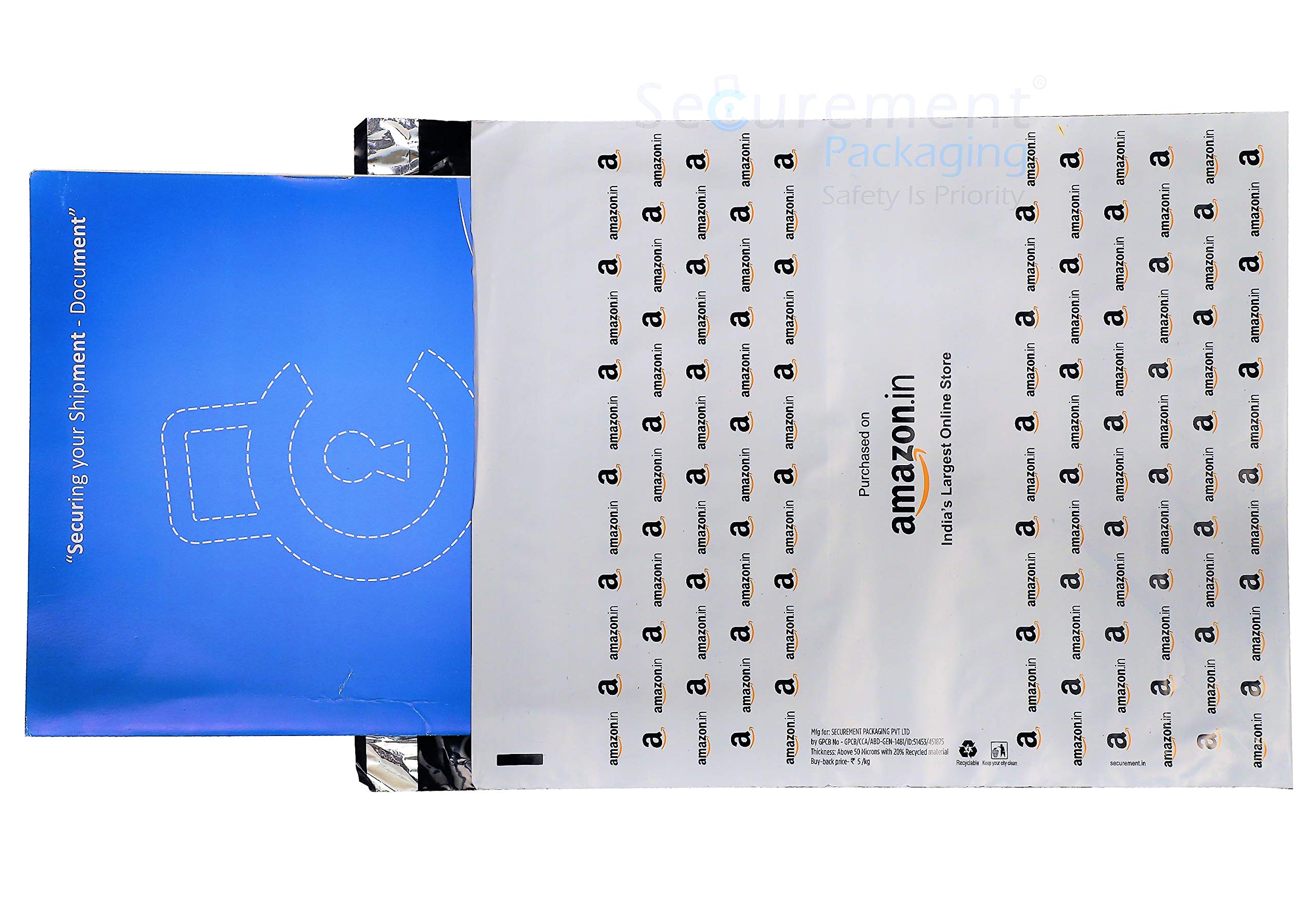 SECUREMENT SECUREMENT Amazon Branded Bags (Recyclable) - Select From ...