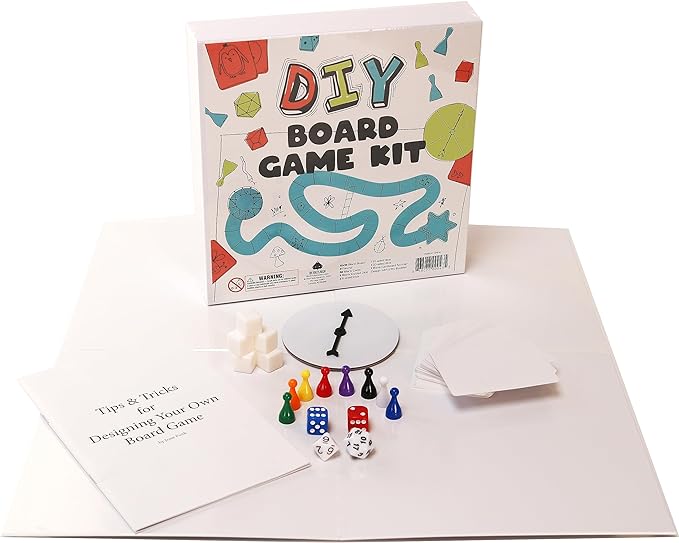 Amazon.com: DIY Board Game Kit - Make Your Own Board Game Kit with ...