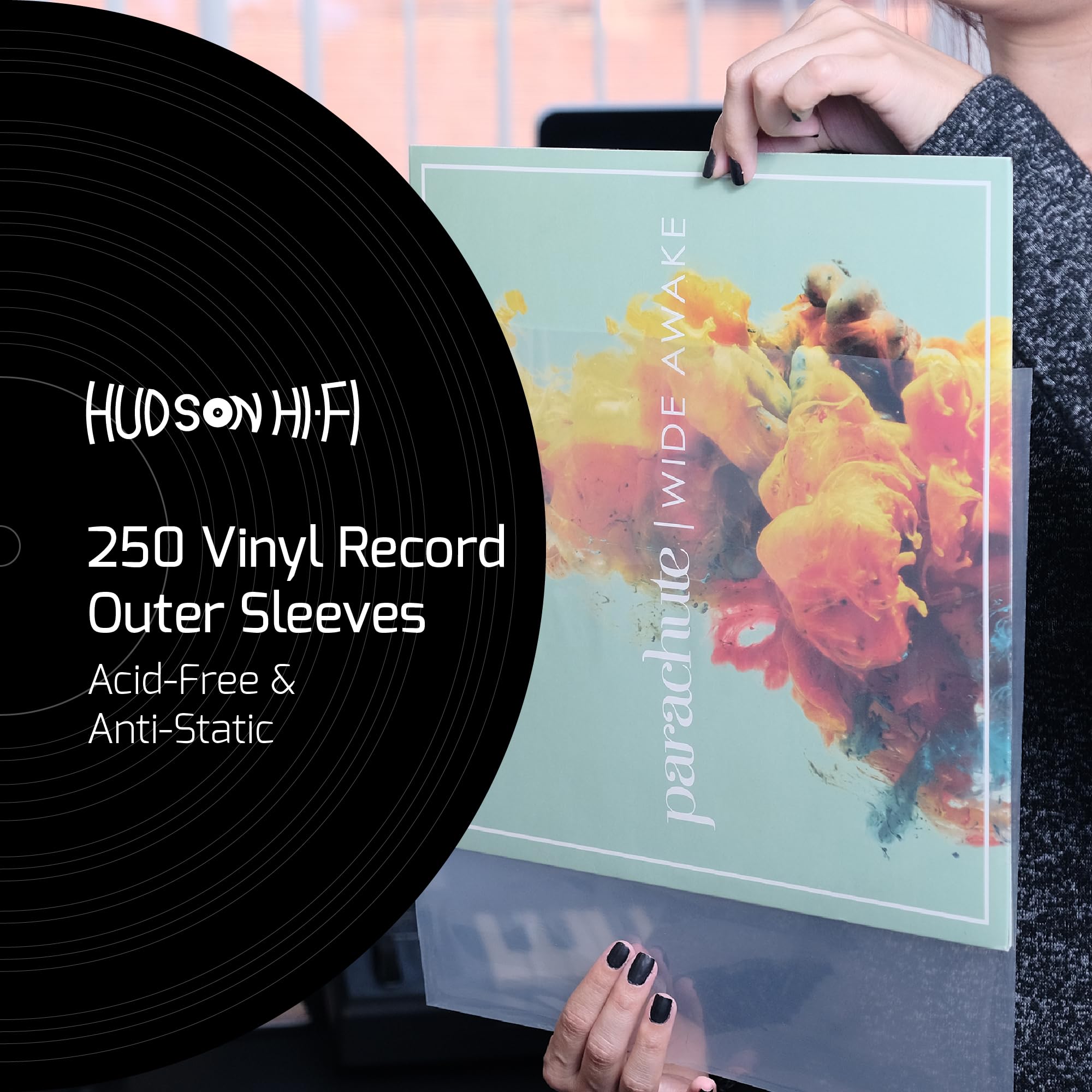 Snapklik.com : New Hudson Hi-Fi Vinyl Record Outer Sleeve Covers - 250 ...