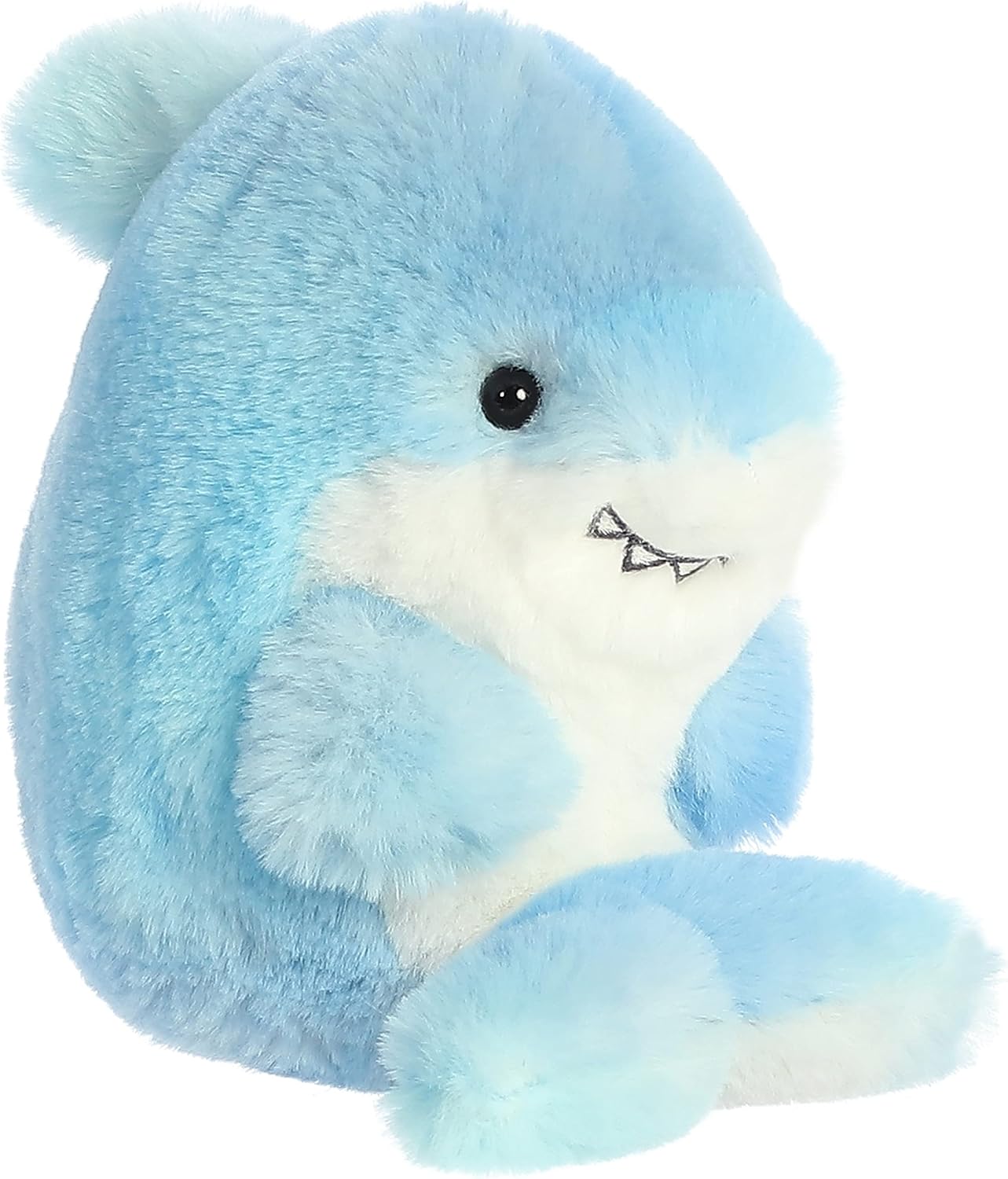 Amazon.com: Aurora® Round Rolly Pet™ Sutton Shark™ Stuffed Animal ...