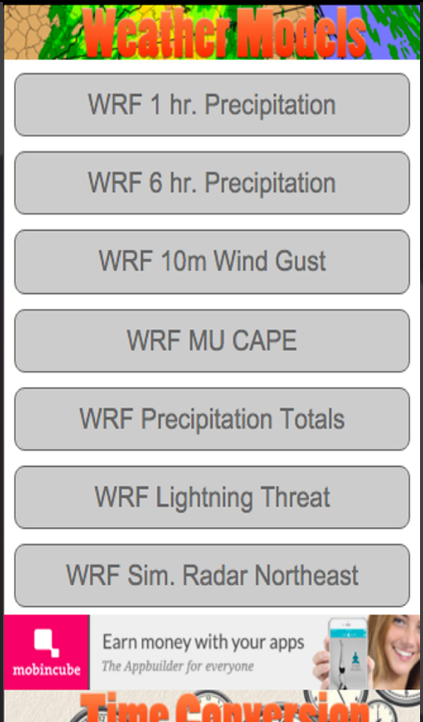 Weather Models - App on Amazon Appstore