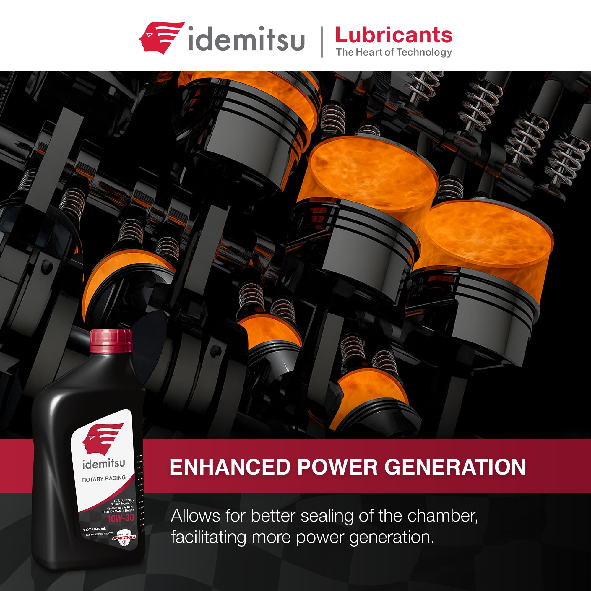 Snapklik.com : Idemitsu Full Synthetic 10W-30 Rotary Racing Engine Oil ...