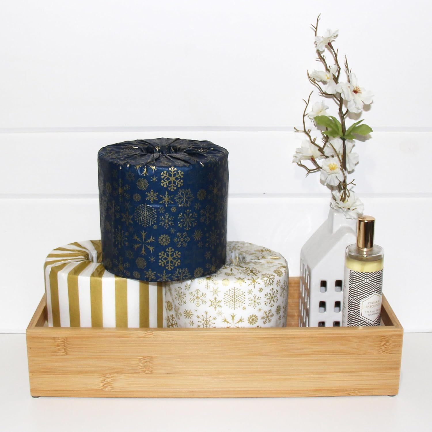 Amazon.com: Decorative Toilet Paper Covers, 9 Paper Wraps - 3 of Each ...
