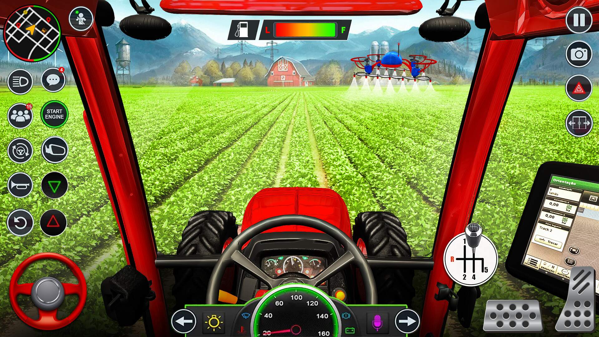Big Farming Tractor Games 3D Tractor Simulator : Tractor Driving Games 3D:Amazon.com:Appstore ...