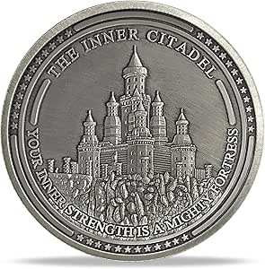 Amazon.com: Inner Citadel Coin Stoicism Medallion Daily Stoic Reminder ...