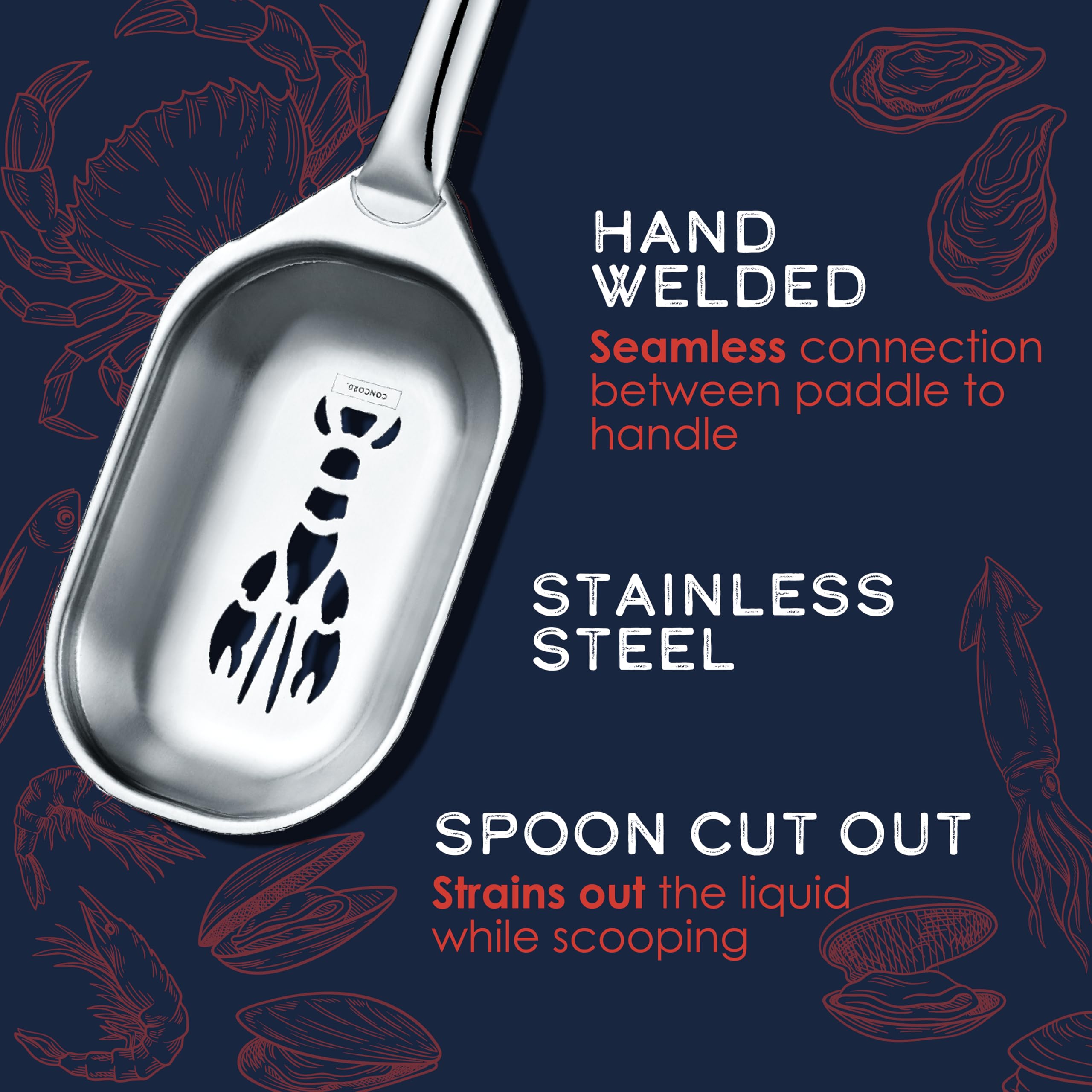 Snapklik.com : CONCORD Stainless Steel One Piece Crawfish Jambalaya Pot ...