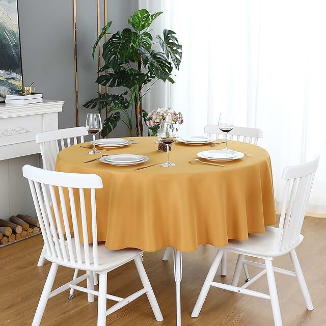 Amazon.com: 48 inch round tablecloths