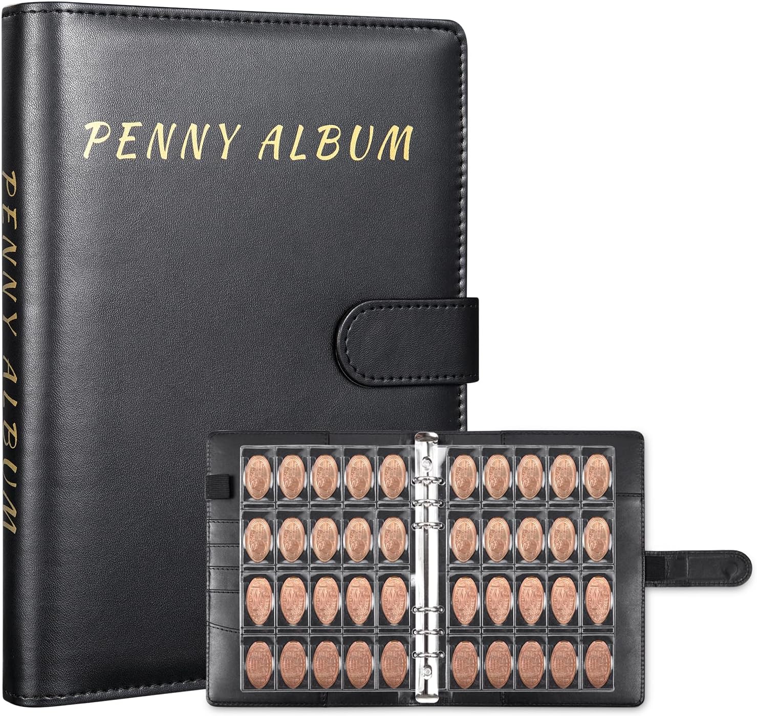 Amazon.com : MUSHENJI Pressed Penny Collection Book 236 Coins, Souvenir ...