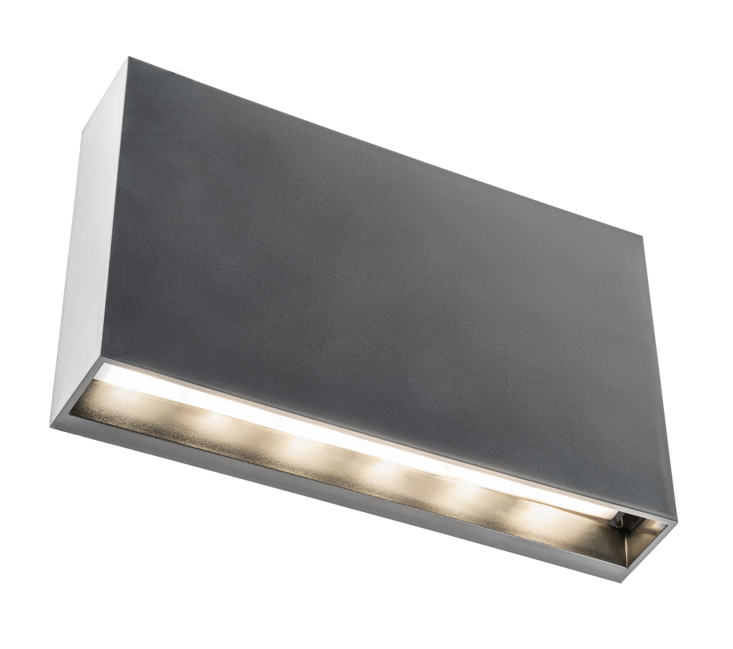 CGC Lighting Black Outdoor Outside Exterior Wall Light Built in 4000k ...