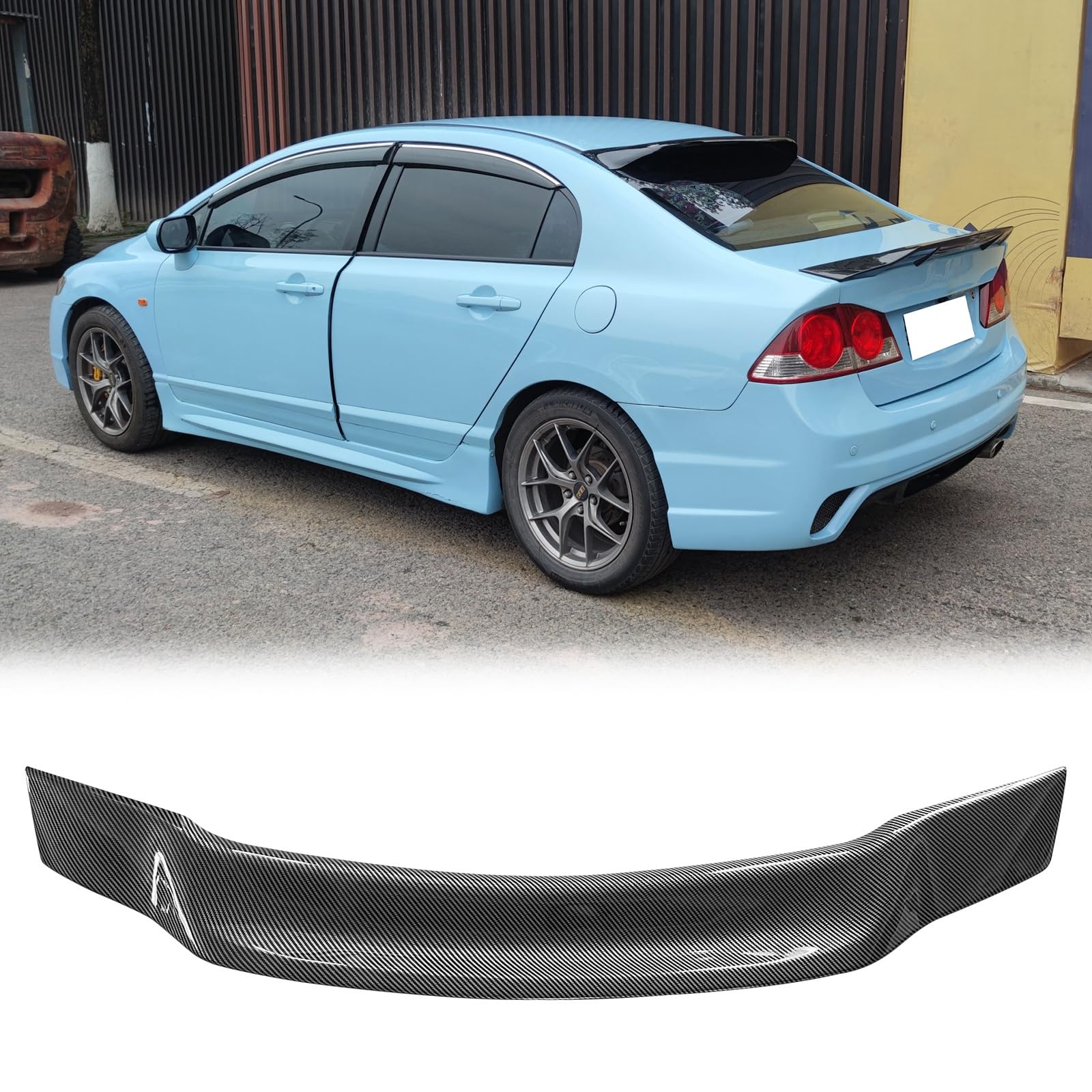 Amazon.com: FREEMOTOR802 Rear Trunk Spoiler Deck Lid Spoiler, Fits 2006 ...