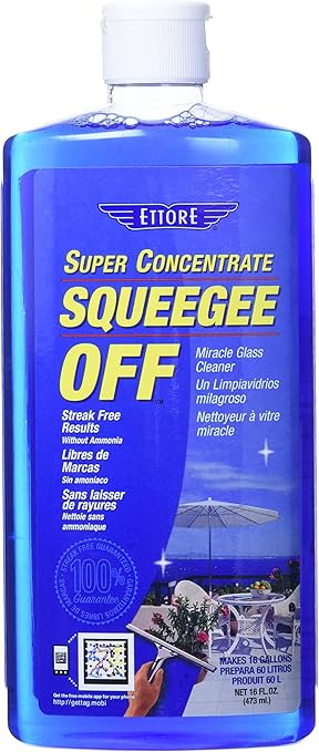 Amazon.com: Ettore 30116 Squeegee-Off Window Cleaning Soap, 16-ounces ...