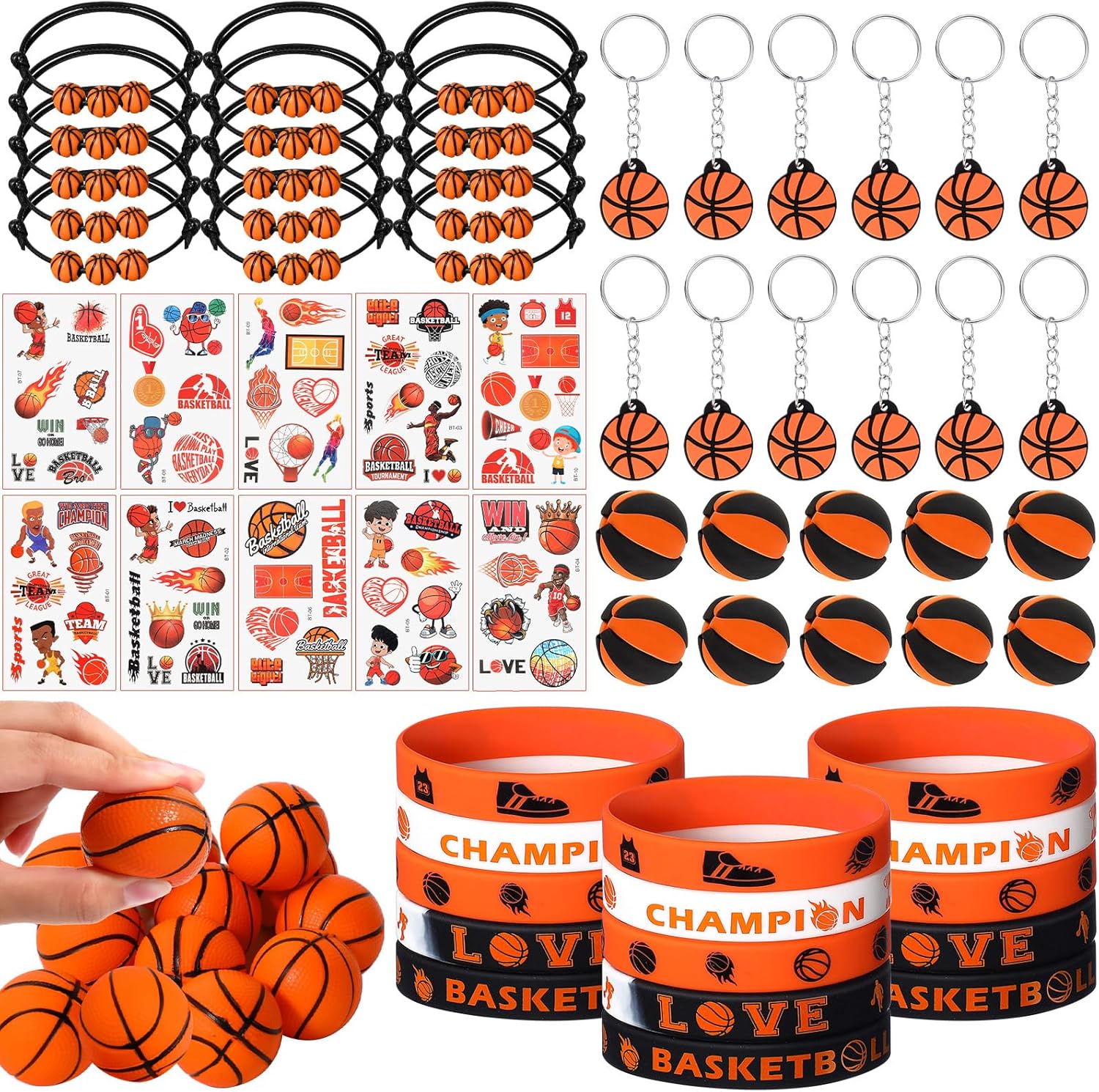 Amazon.com: Aoriher Basketball Sport Party Favors for Kids, 15 Sets ...