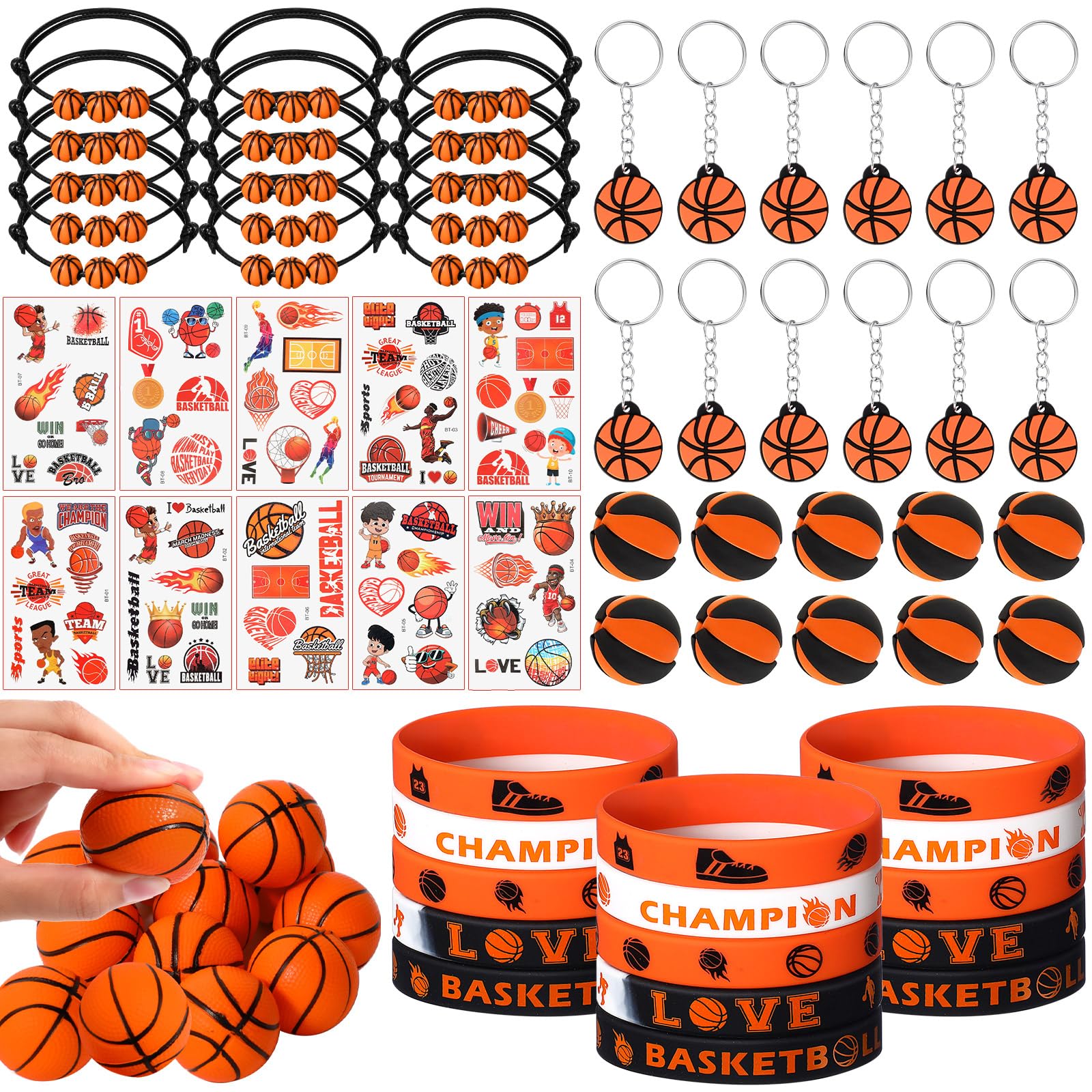 Amazon.com: Aoriher Basketball Sport Party Favors for Kids, 15 Sets ...