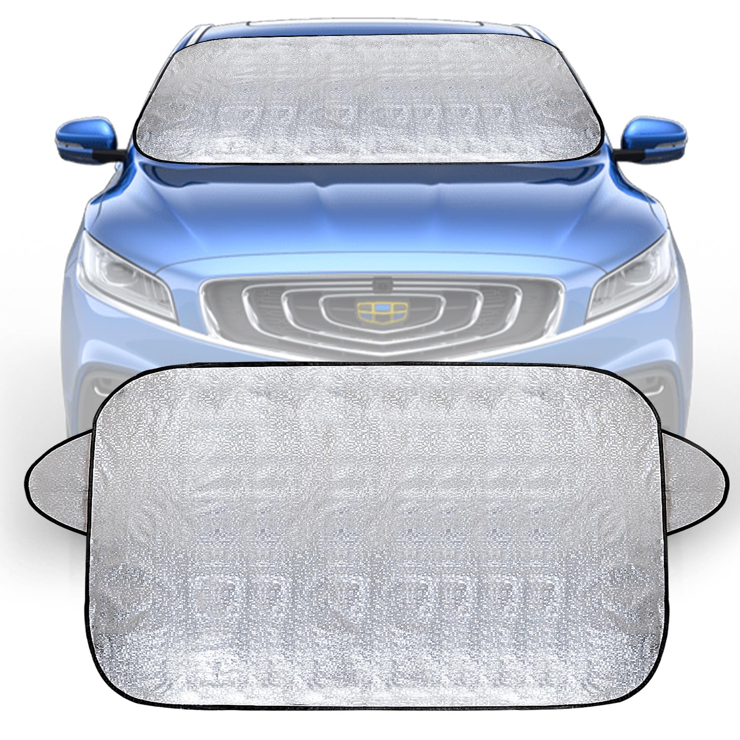 Yzpklhw Car Windscreen Frost Cover, Foldable Car Windscreen Frost Snow ...