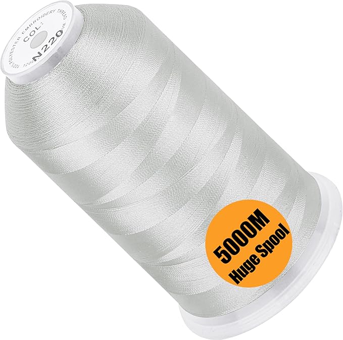 Amazon.com: New brothread - Single Huge Spool 5000M Each Polyester ...