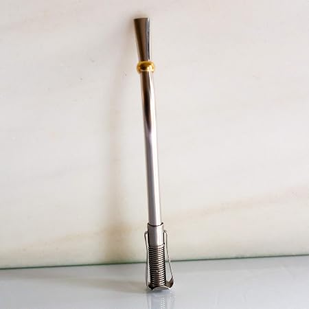 ECOTEAS Tea Straw Stainless Steel Spring Bombilla : Home & Kitchen