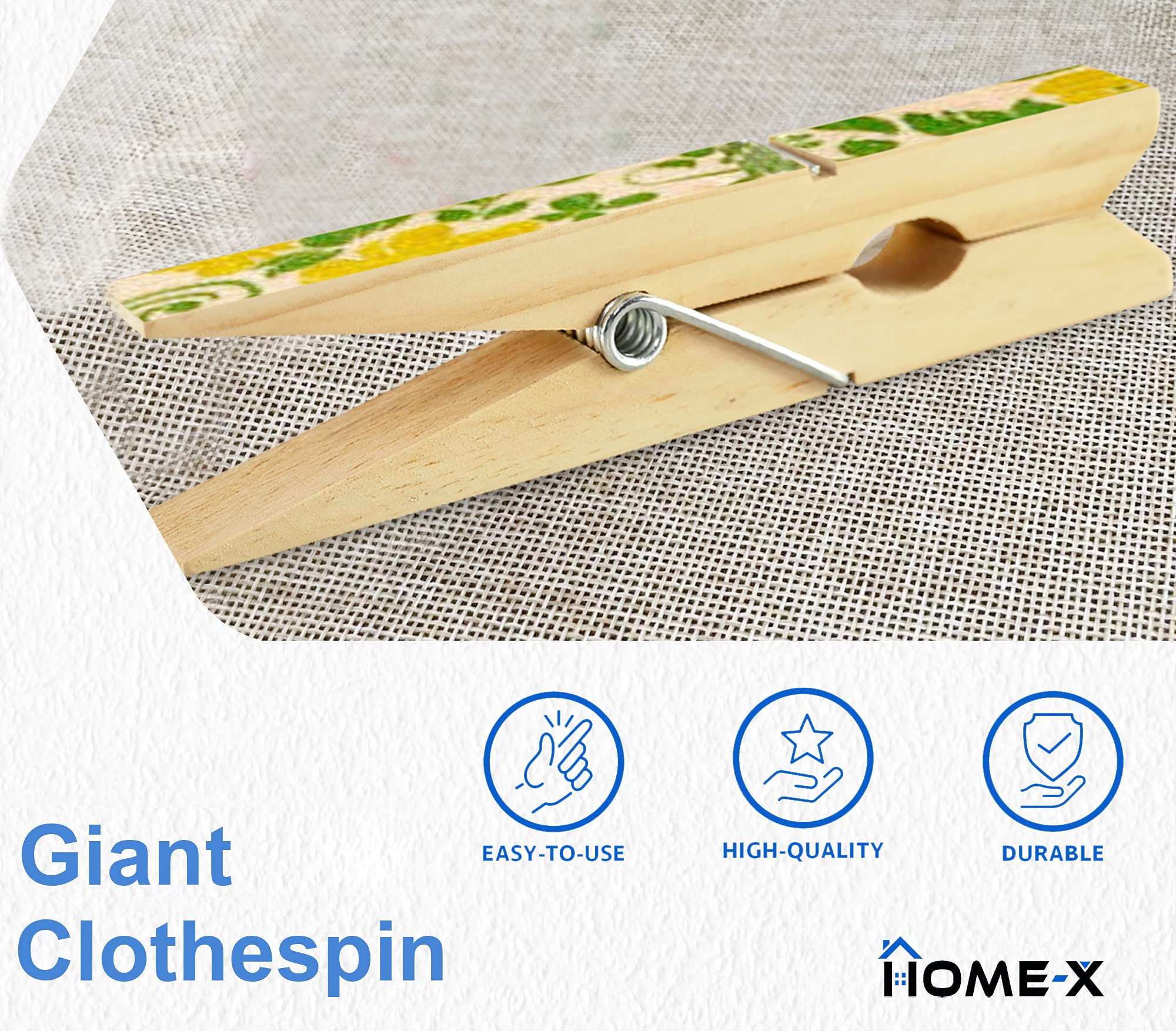 Giant Clothespin Wall Decor