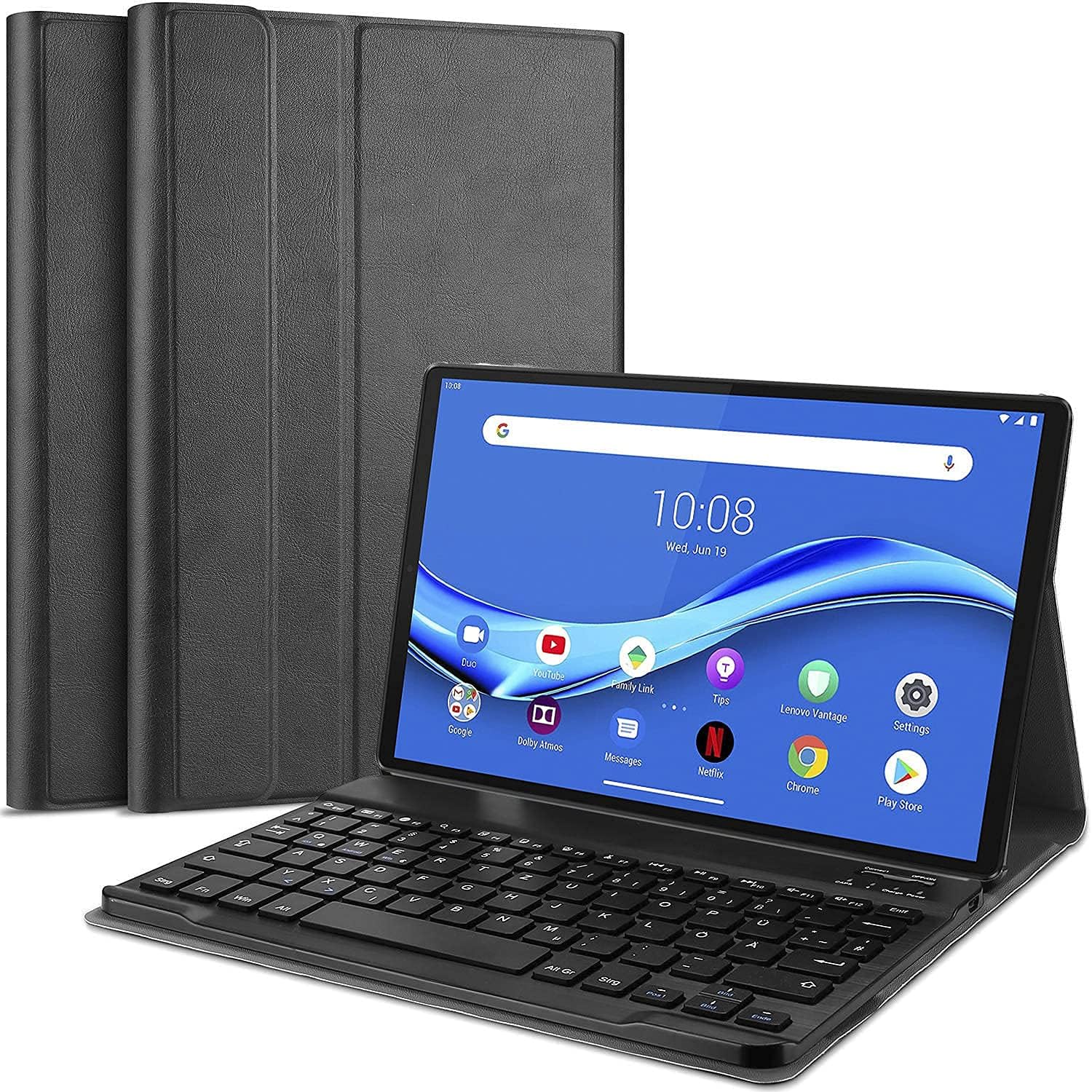 HOM Tri Fold Detachable Wireless Bluetooth Keyboard with Trackpad ...