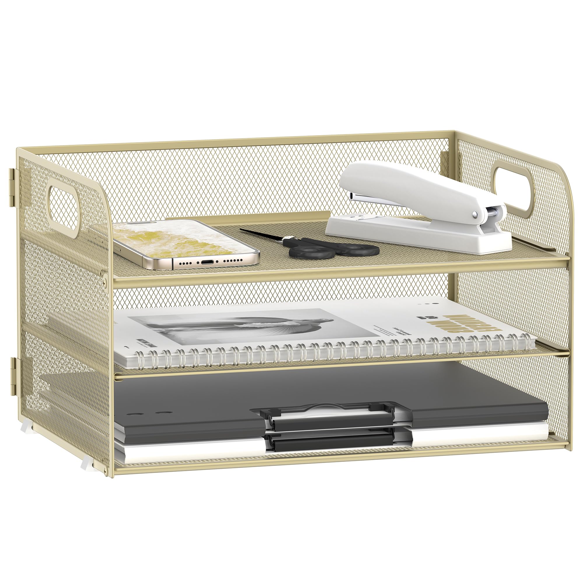 Snapklik.com : DALTACK 3-Tier Paper Organizer
