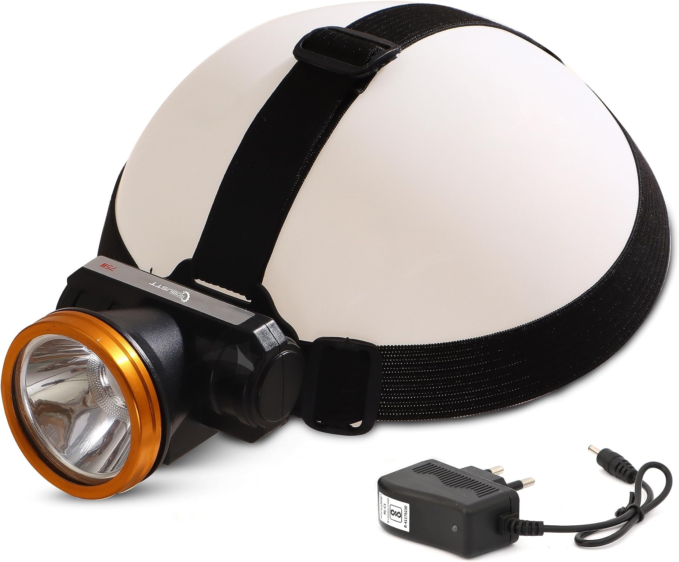 Robustt Rechargeable LED Head Light Torch 75W Waterproof & Adjustable ...