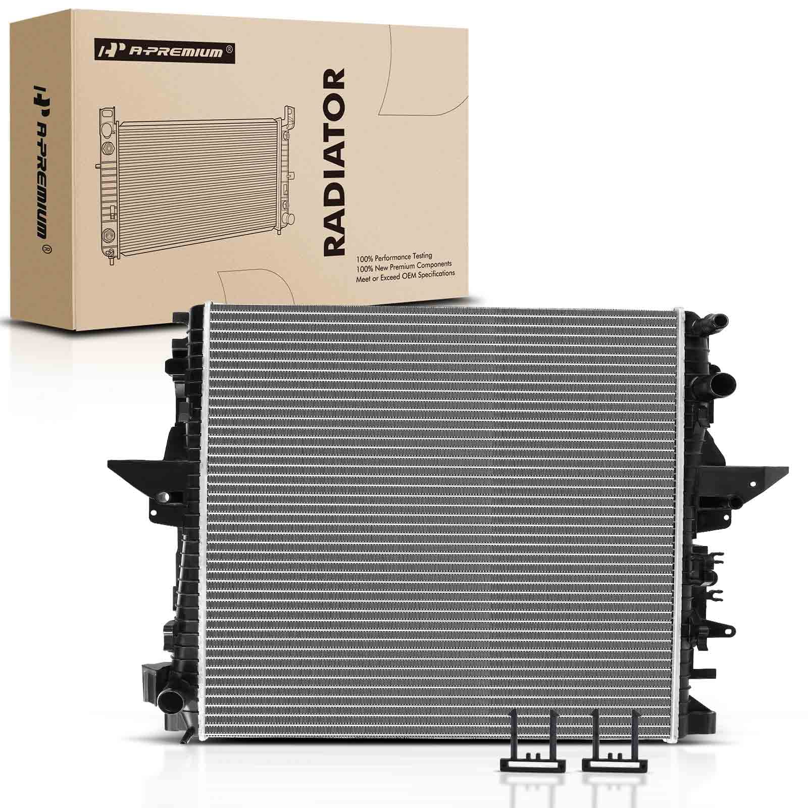 Amazon.com: A-Premium Engine Coolant Radiator Assembly Compatible with ...