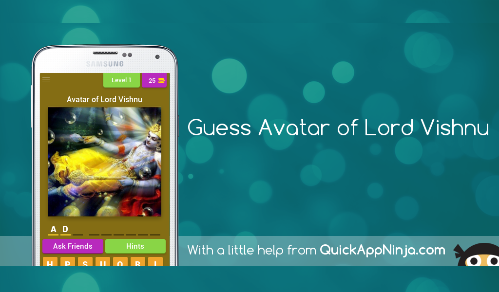 Guess Avatar of Lord Vishnu - App on Amazon Appstore