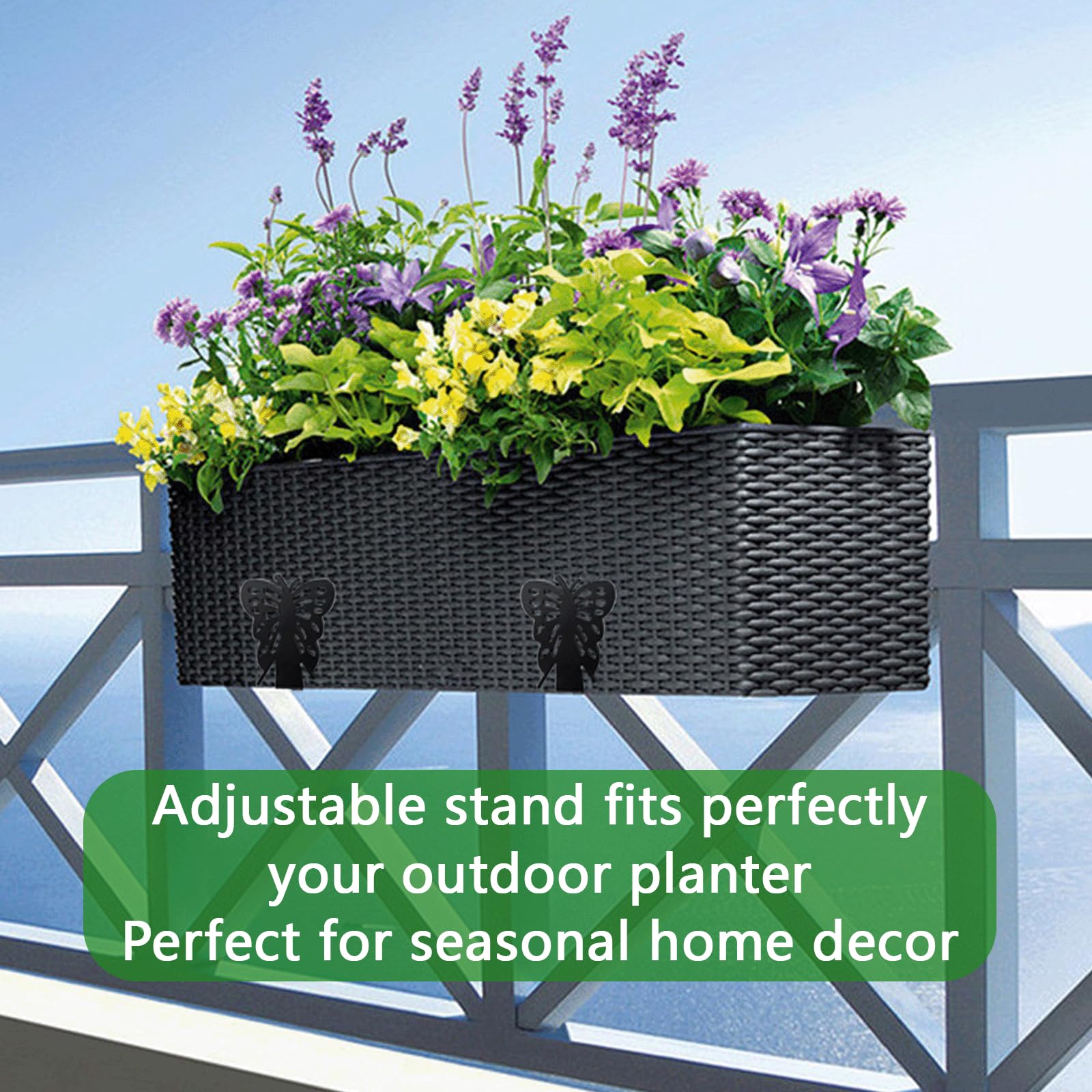 Adjustable Deck Support Window Planter Box Maotong Adjustable Brackets ...