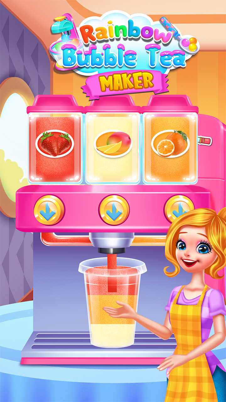 Rainbow Bubble Milk Tea Maker - Boba & Tapioca Milk Pearl Tea Shop - App on Amazon Appstore