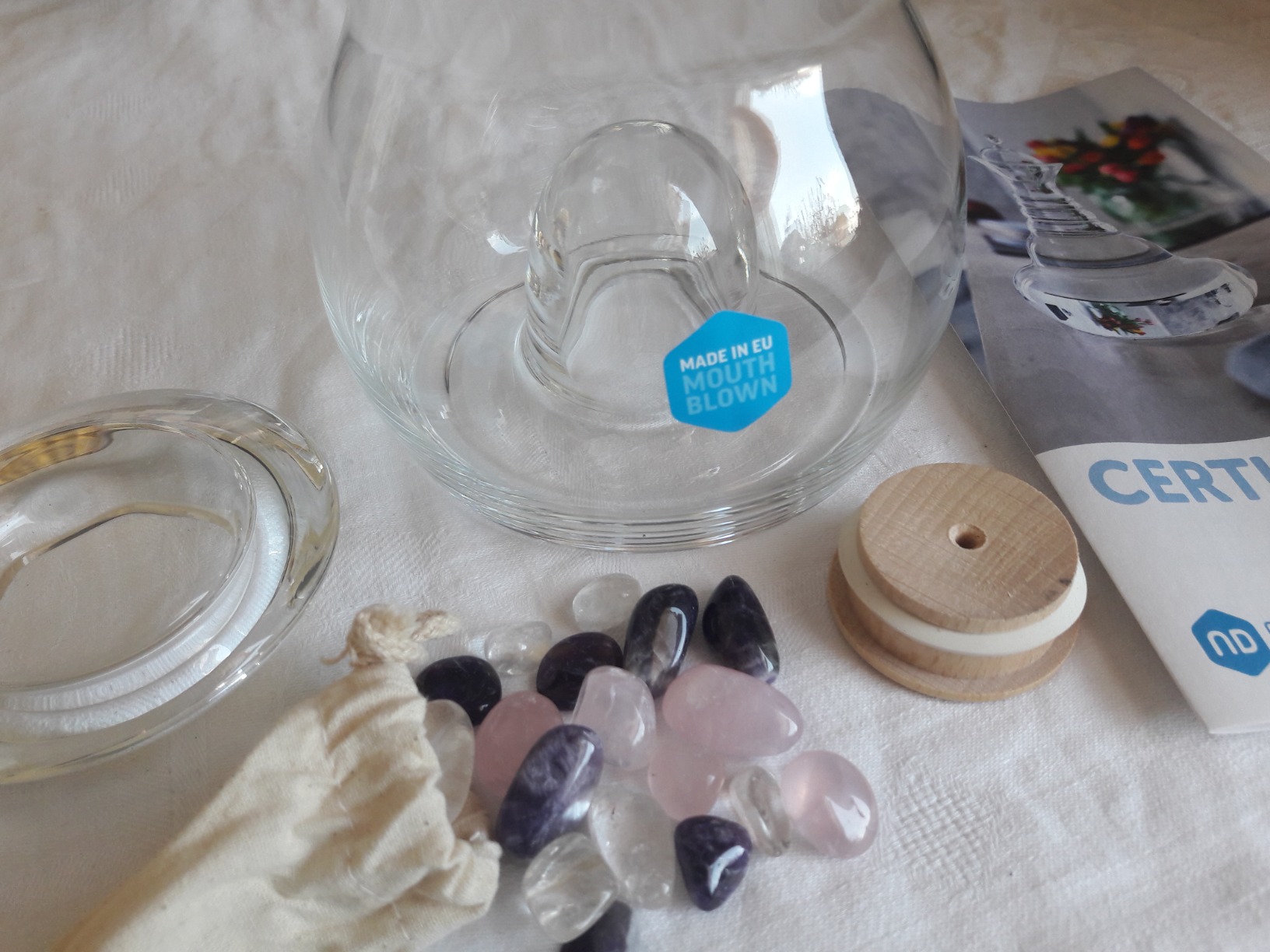 Natures-Design Krug Cadus Family mit Edelsteinfach 1.5l : Amazon.de ...