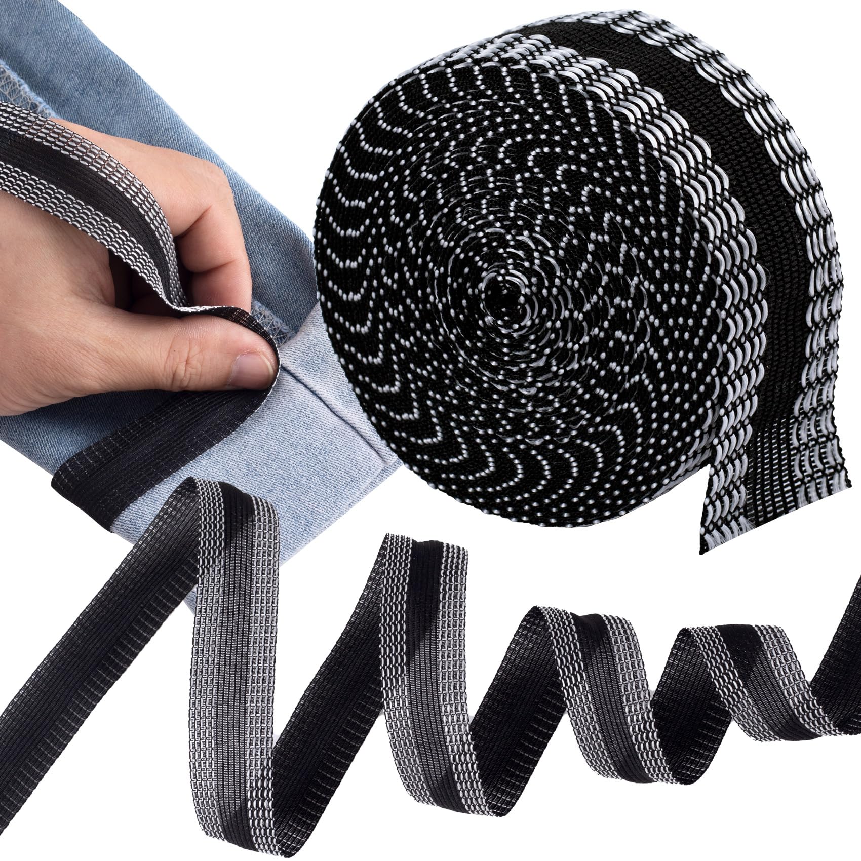 Snapklik.com : OIIKI 5.47 Yard Iron-on Instant Hem Tape For Pants ...